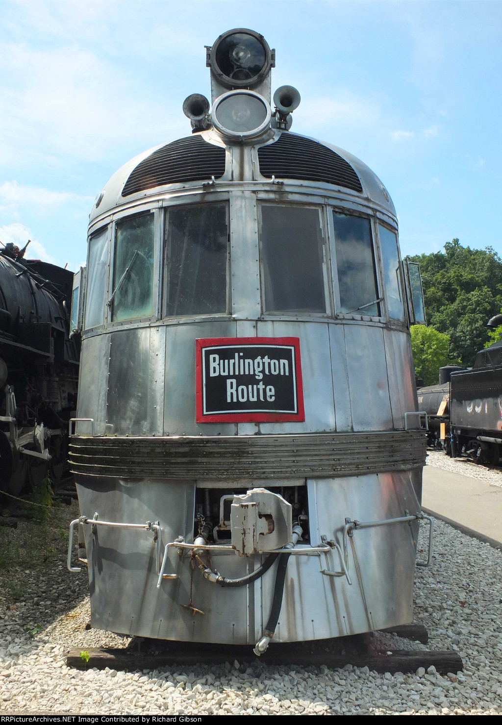 CBQ 9908 Silver Charger Locomotive (AA)